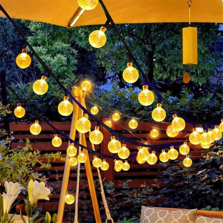 20ft Crystal Ball String Lights - Mr.BLOSSOM