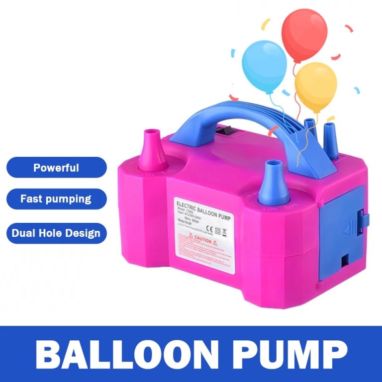 Balloon Blowing Inflation Pump Portable Inflation Machine 600W Double ...