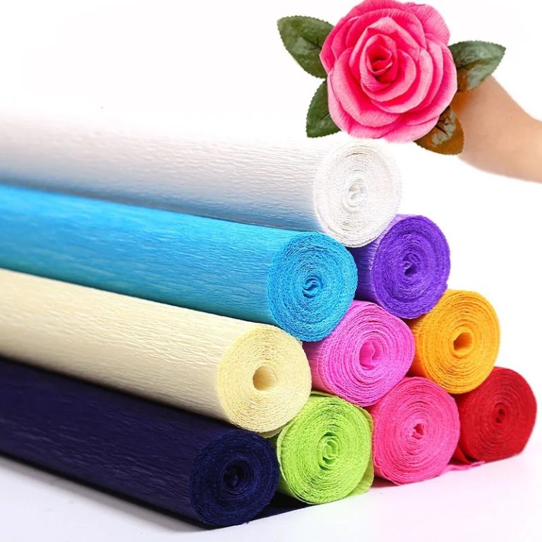 12pcs Origami Crinkle Colored Crepe Papers - Mr.BLOSSOM