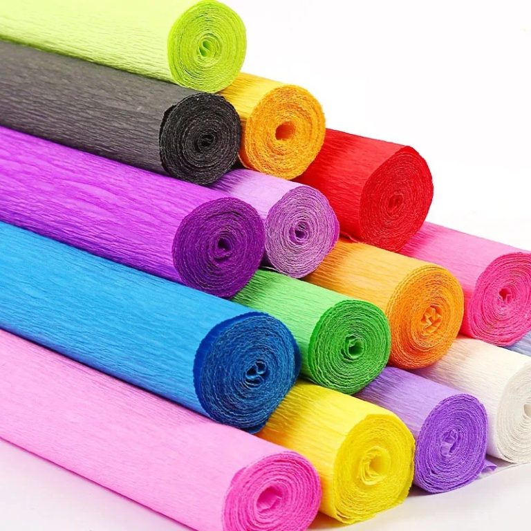 12pcs Origami Crinkle Colored Crepe Papers - Mr.BLOSSOM