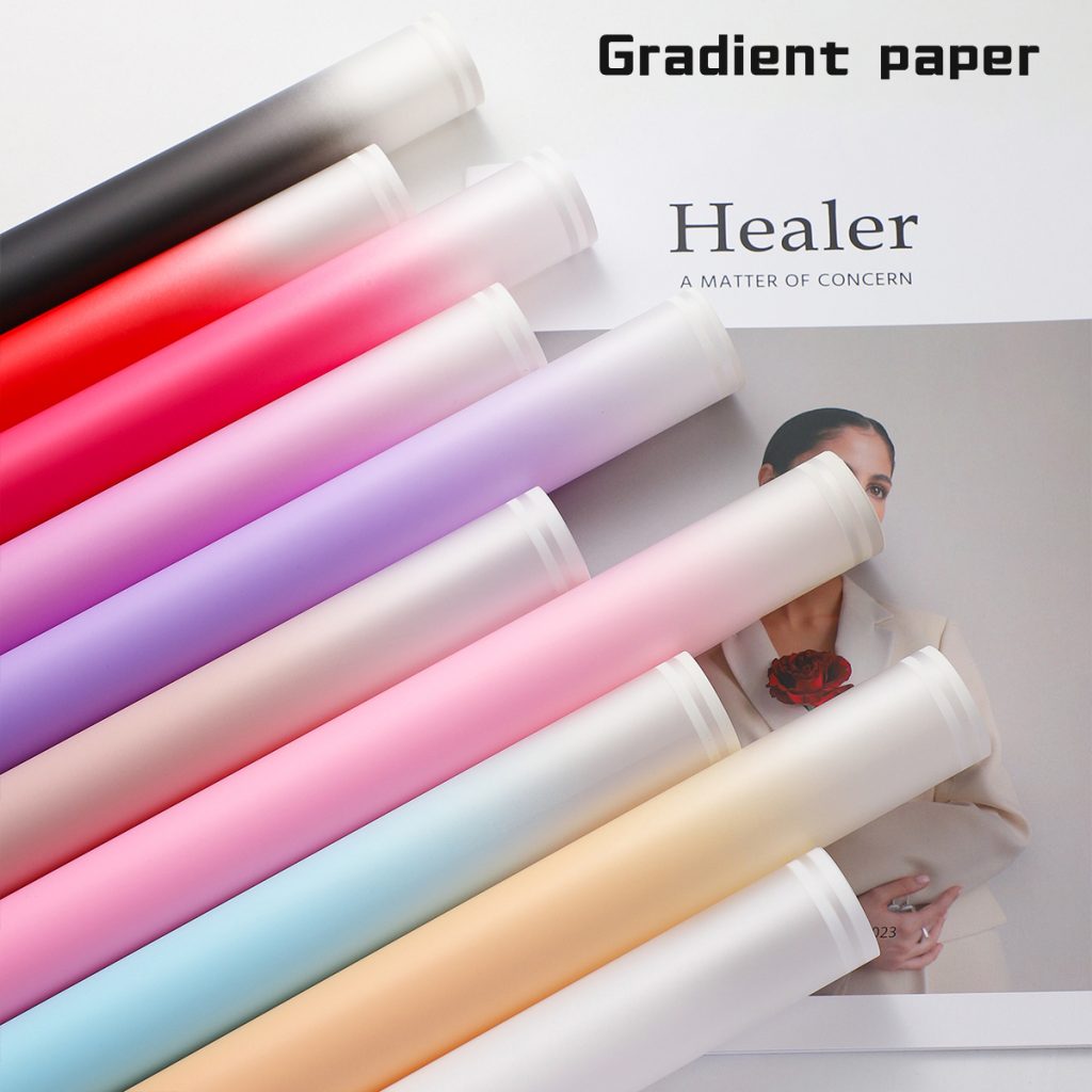 20pcs Two Tone Colors Waterproof Flower Wrapping Papers - Mr.BLOSSOM