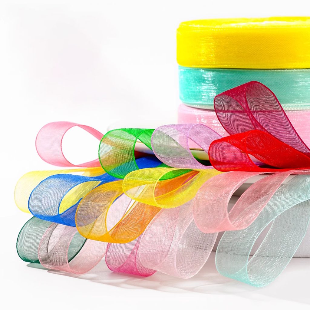 25Yards/Roll Organza Ribbon Rolls - Mr.BLOSSOM